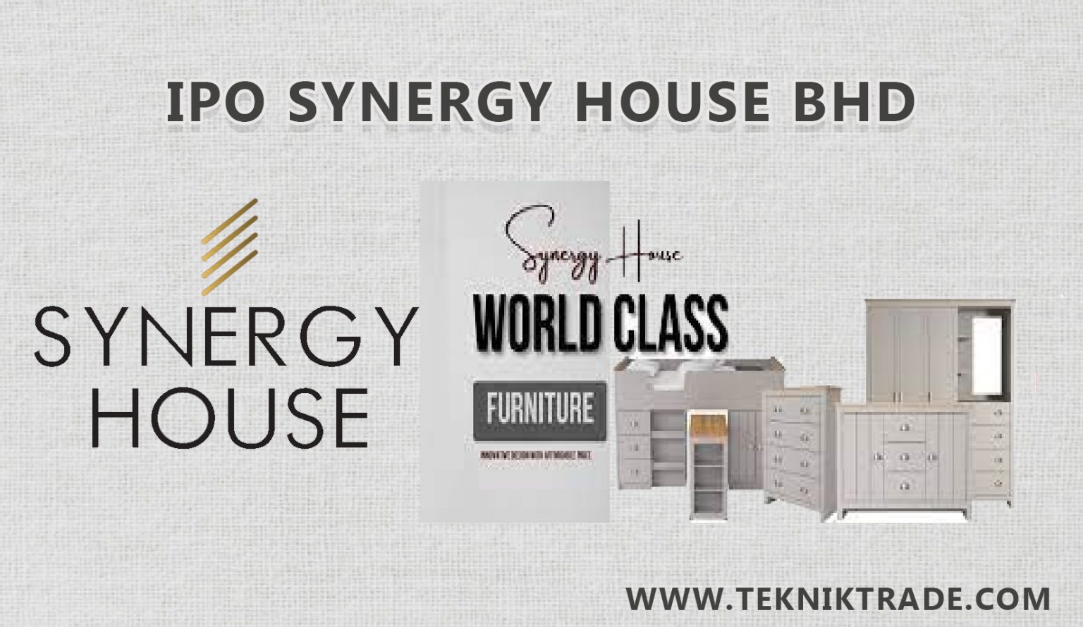 IPO Synergy House Bhd - Teknik Trade : Ichivergence Hunter