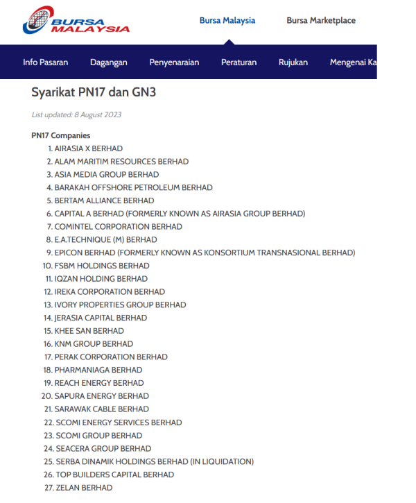 Kaunter PN17 dan Regularisation Plan