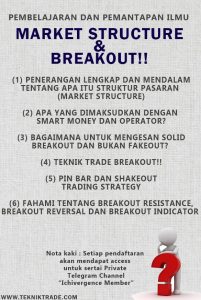 Market Structure dan Teknik Trade Breakout - Teknik Trade : Setup ...